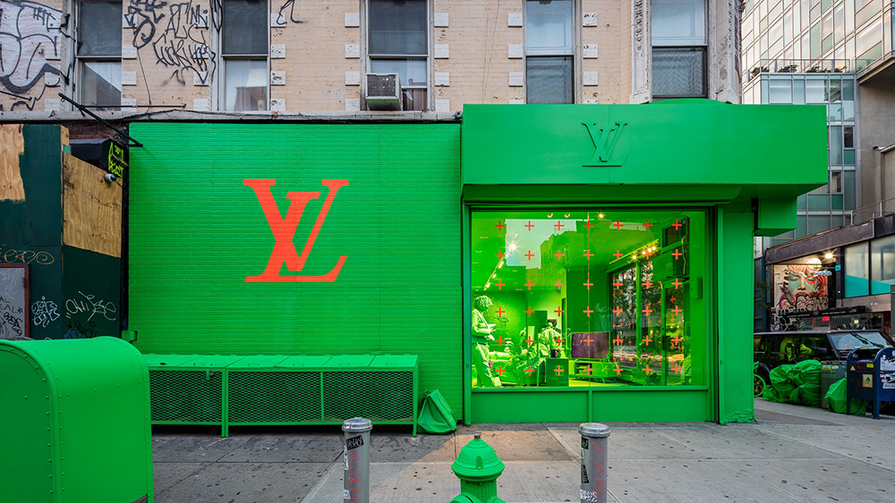 LOUIS VUITTON GOES NEON GREEN - departmentsite